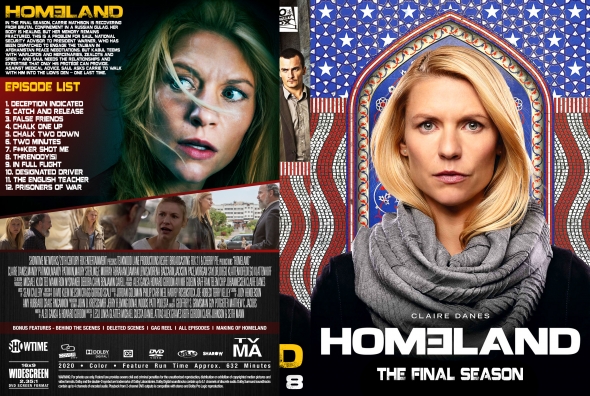 Homeland Season 3 Dvd Cover