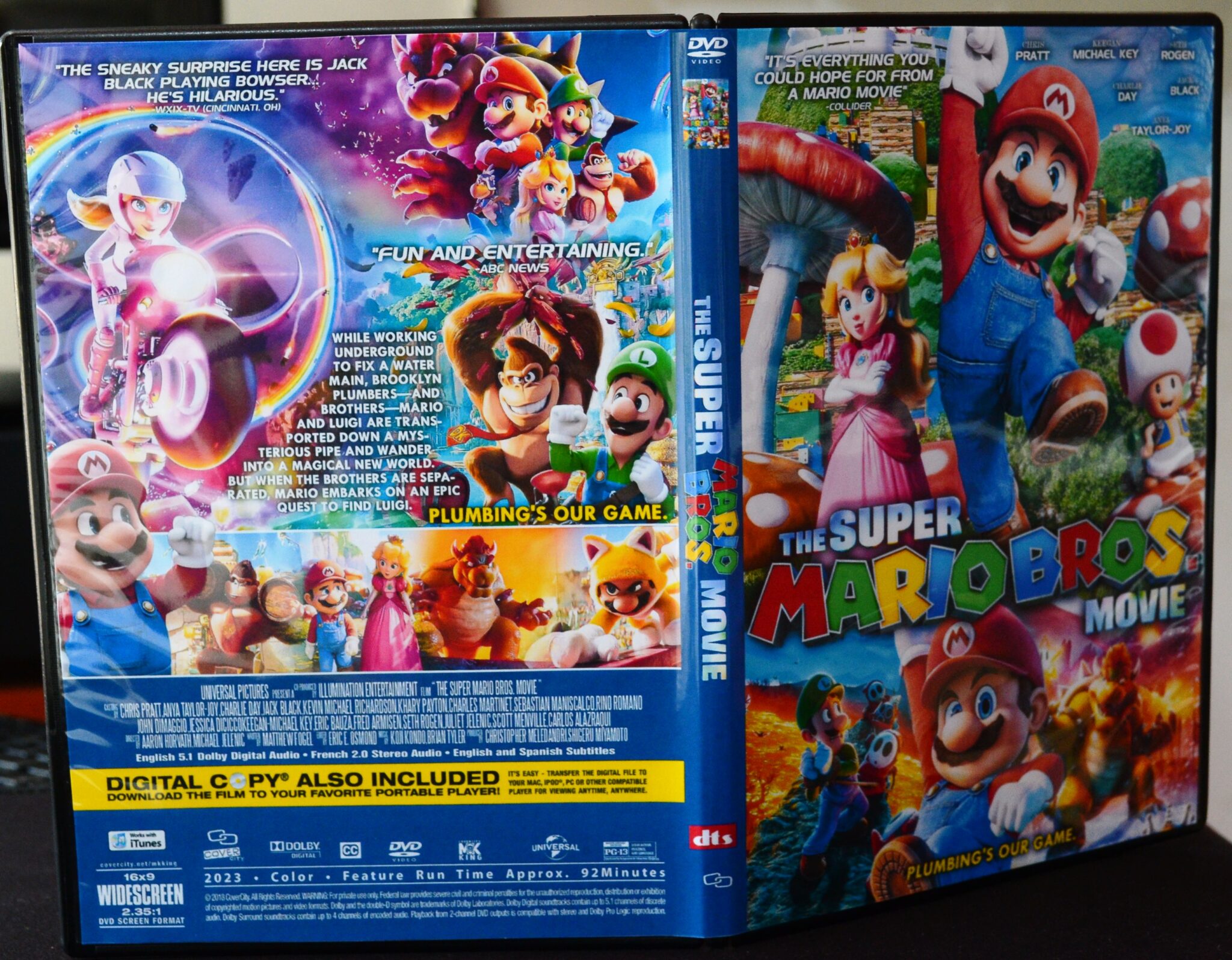 The Super Mario Bros. Movie (2023) Region Free DVD - SKNMART