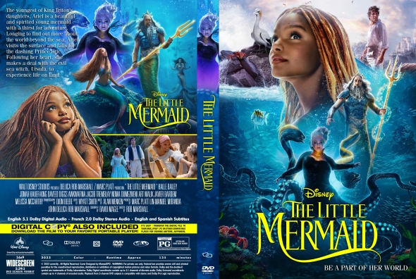 The Little Mermaid (2023) DVD - SKNMART